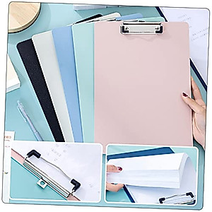 Tofficu Clipboard 8 Pcs Writing pad exam Paper Clips Pencil Sketch Hand Support Plastic Folder Pencils Magnetic Suction Clipboard Drawing Writing Plate Writing Support Plate Clipboards a4