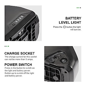 Yose Power Ebike Battery 48V 17.4Ah Down Tube Battery for 100W-1200W Motor, Electric Bicycle Lithium-Ion Battery, Safe Lock, Led Indicator Light, with Base and Charger