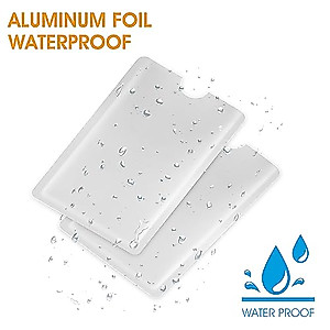 Ouligay 10PCS RFID Blocking Sleeves RFID Card Holder Credit Card Sleeves Set RFID Blocking RFID Identity Card Protector Sleeves RFID Blocking Card Sleeve RFID Blocking Rfid Credit Card Sleeve