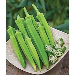 Burpee Baby Bubba Okra Seeds 60 seeds