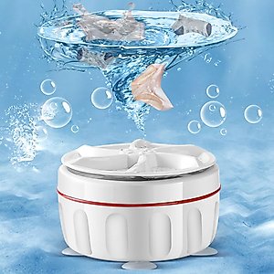 UEncounter Portable Washer USB Powered Cleaning Washing Machine Mini Turbo Washer for Socks Underwear and Baby Clothes