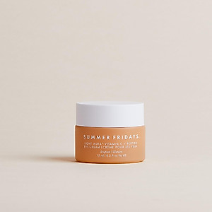 Summer Fridays Light Aura Vitamin C + Peptide Eye Cream - Brightening Under Eye Cream - Illuminating and Hydrating Eye Cream for an Illuminated Appearance (0.5 Fl Oz)