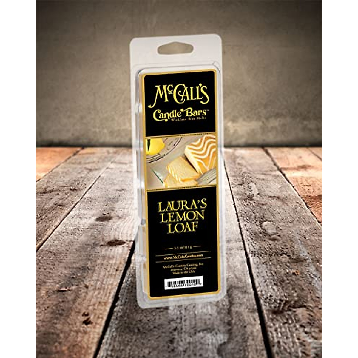McCall's Candle Bar - Lauras Lemon Loaf
