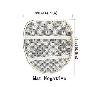 LUXURY WAY Fuck It Three-Piece Bathroom Set Get Naked Bathroom Set , Waterproof Non-Slip Carpet, Toilet Cover and Bath Mat