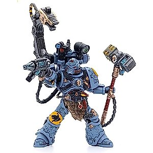 HiPlay JoyToy Warhammer 40K Space Wolves Iron Priest Jorin Fellhammer 1:18 Scale Collectible Action Figure