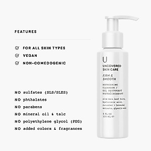 Uncovered Firm & Smooth Refreshing Facial Cleanser