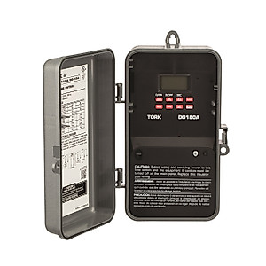 NSi DGS Series Signaling and Duty Cycle 24 Hour Time Switch with 1 Channel, 120-277 VAC 50/60 Hz Input Supply, DPDT Output Contact (DG180A)