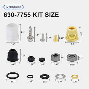 630-7755 Wall Hydrant Repair Kit for Prier Faucet Repair Kit 500 400 300 Series Part