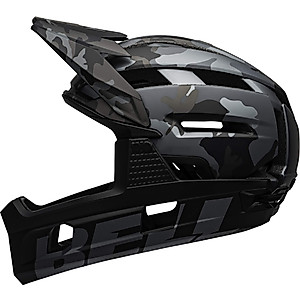 Bell Super Air R MIPS Adult Mountain Bike Helmet - Matte/Gloss Black Camo (2023), Large (58-62 cm)