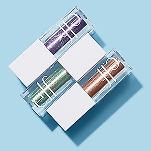 e.l.f. Liquid Glitter Eyeshadow, Long Lasting, Quick-Drying, Opaque, Gel-Based Eyeshadow For Creating High-Impact, Multi-Dimensional Eye Looks, Pinky Swear, 0.10 Fl Oz