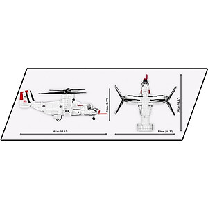 COBI Armed Forces Bell Boeing V-22 Osprey, First Flight Edition