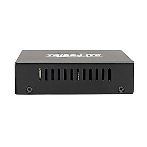 Tripp Lite Cusotomizable SFP Fiber Media Converter, Fiber to Ethernet Converter, Gigabit, POE+, 10/100/1000 (N785-P01-SFP)