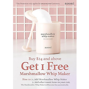 Nooni 2-in-1 Much Needed Facial Cleansing Kit - Whip Maker & Face Cleanser | Gift, Gift set, Foam Maker, Remove Impurities, Daily Routine, for All Skin Types