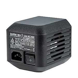 Godox AC400 AC Power Unit, AC Power Unit Source Adapter for Godox AD400Pro All-in-One Outdoor Flash Strobe