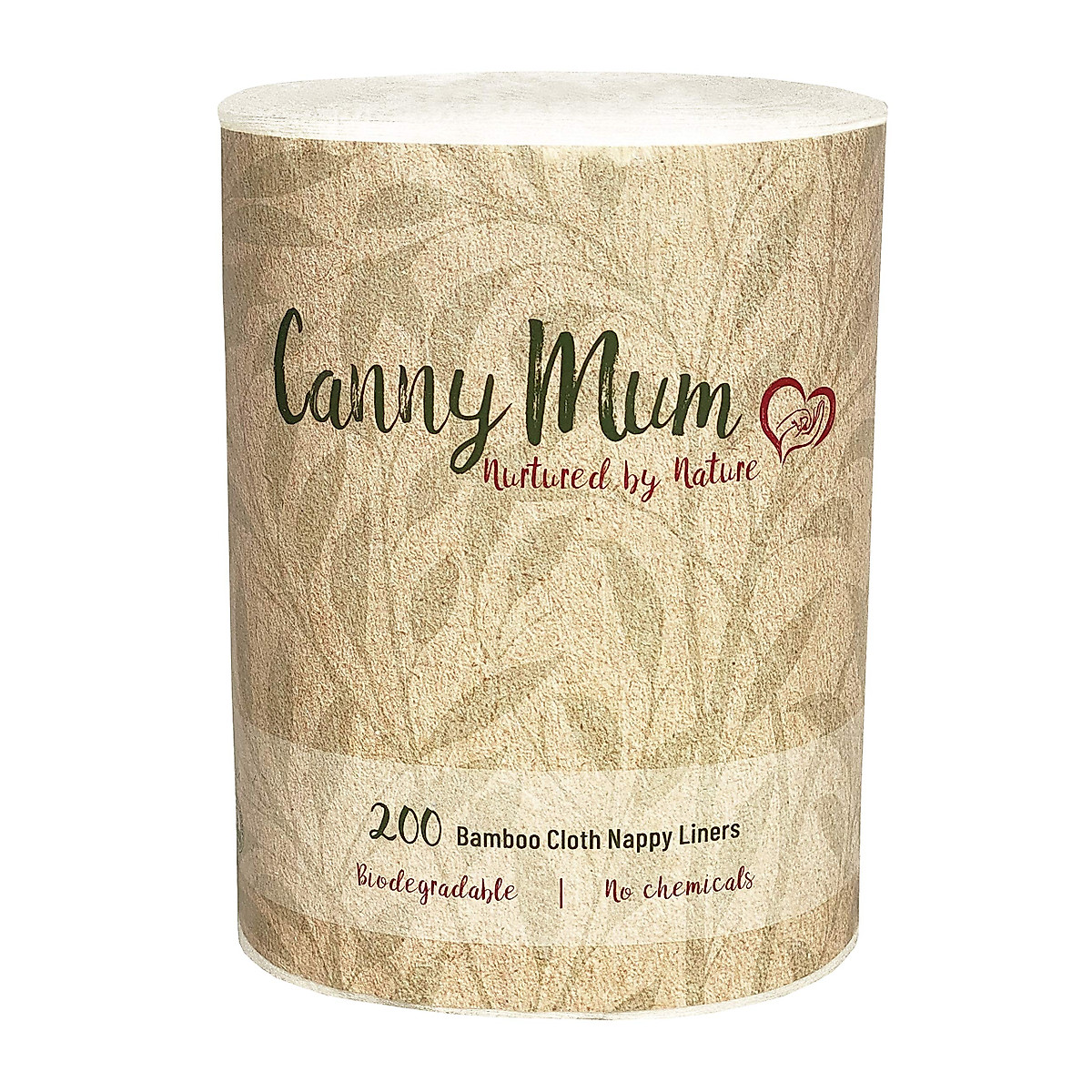 Real Nappy Bamboo Disposable Liners, 200 Count, Unisex