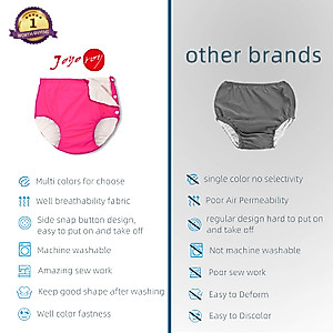 Joyo roy Swim Diapers Size 3T Baby Swim Diaper Swim Diapers Large Reusable Diapers Baby Reusable Swim Diapers Reusable Diapers Swimming Diapers Baby Swim Diaper Reusable Water Diaper