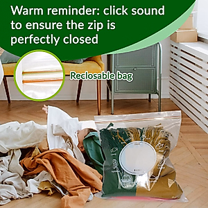 80 Pcs Gallon Storage Bags 10.5X11 IN Freezer Bags Double Zipper Reusable Sandwich Bags Zip Bag For Food Storage Fruit Nuts Cakes Cookies Snack Meal Prep Containers