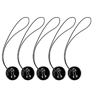 Sametop Adhesive Camera Tethers Safety Leash Compatible with Gopro Hero 11, 10, 9, 8, 7, 6, 5, 4, Session, 3+, 3, 2, 1, Hero (2018), Fusion, Max, DJI Osmo Action Cameras (5 Pack)