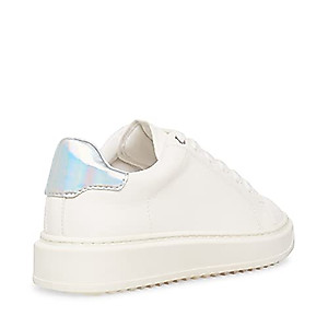 Steve Madden Girls Shoes Charly Sneaker, White, 2