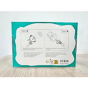 TakTark Universal Baby Camera Mount, Flexible Baby Camera Holder, Baby Monitor Shelf, Baby Camera Stand for Crib Nursery,1080P Indoor Alert Compatible with Most Baby Monitors (C80-1)