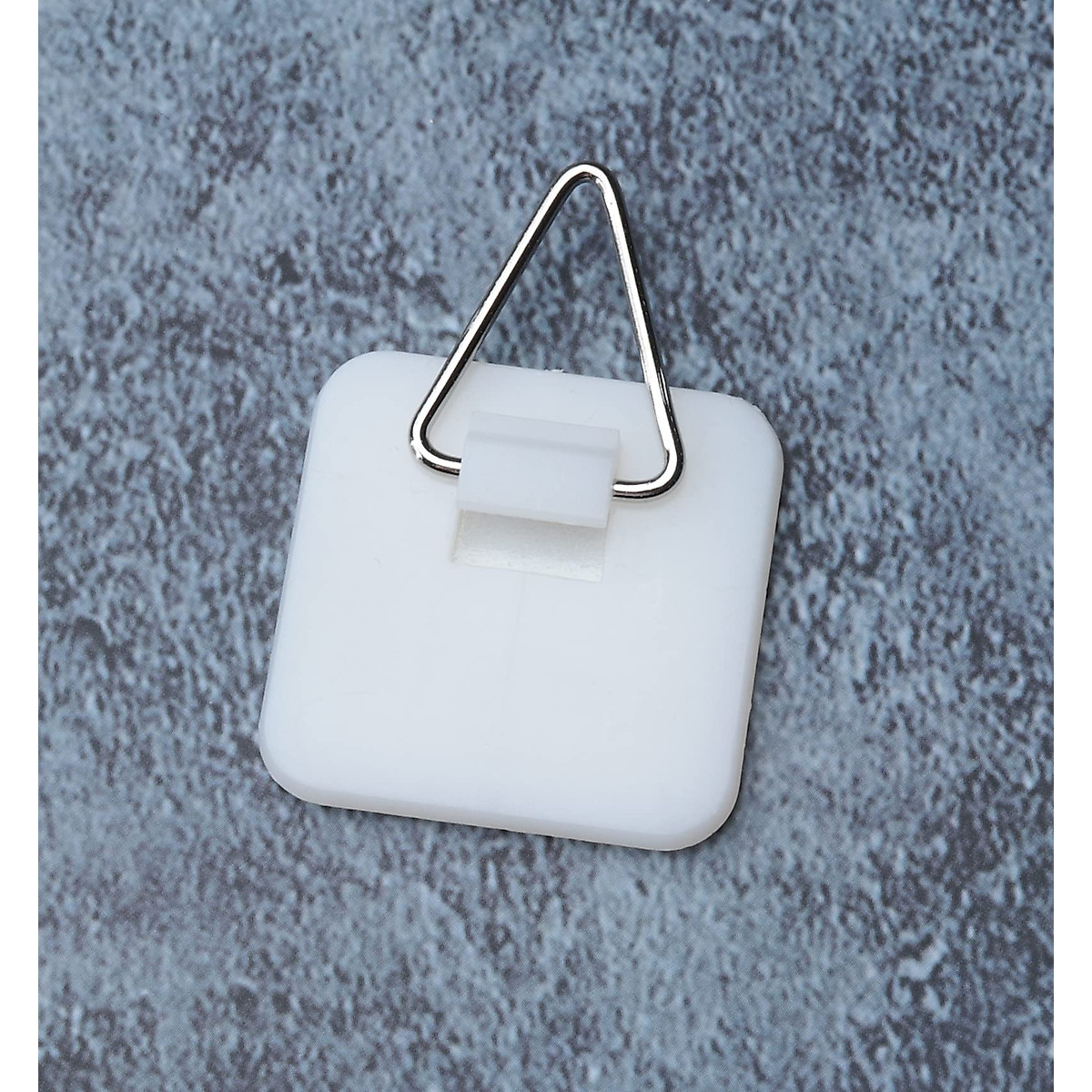 Ruwado 15 Pcs Plate Hanger Invisible Self Adhesive Square Round Wall Dishes Hook Holders for Bathroom Kitchen Office Pictures Photo Frame Wall Art Décor Supplies (15 Pcs)