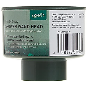 Orbit SunMate Hose-End 58293 Shower Wand Head