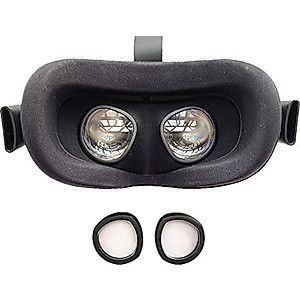 VR Prescription Lenses for Oculus Quest 2/1/ rift s VirtuClear Lens Inserts portect VR Helmet Lens Frame Optical Customization (-4.00 to -6.00)