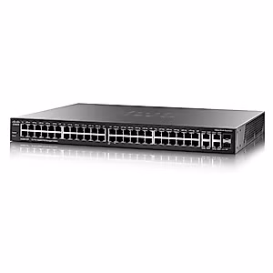 Cisco SG300-52P-K9 52-Port PoE Gigabit Managed Switch (Renewed)