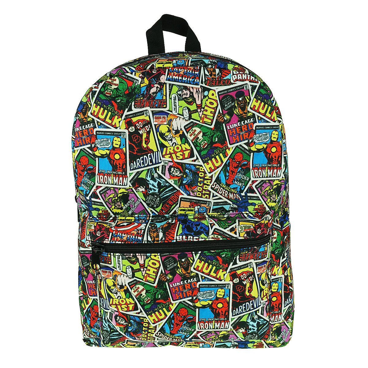 KBNL Marvel Deluxe All Over Print Backpack - 64965, Multicolor