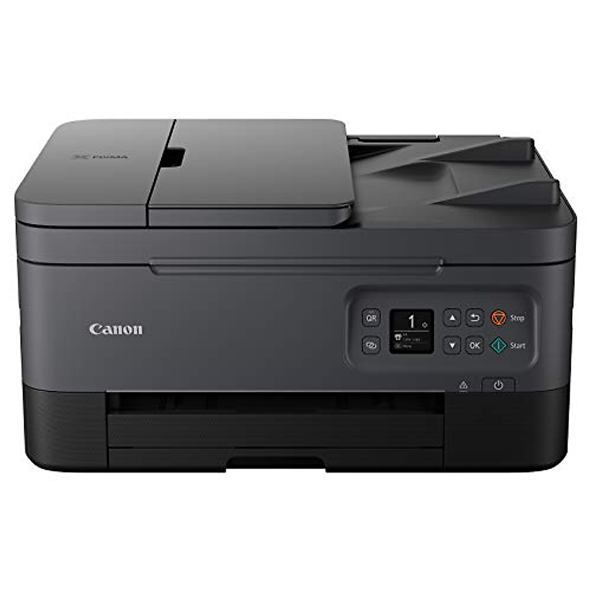 Canon TR7020 All-in-One Wireless Printer for Home Use,Black, Compact (4460C002)
