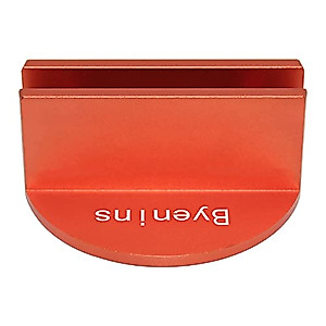 Byenins Large Slotted Universal Magnetic Jack Pad Weld Frame Rail Adapter(Orange) for All Model Cars