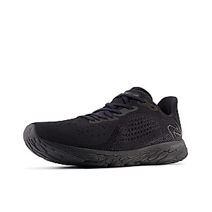 New Balance Men's Fresh Foam X Tempo V2 Running Shoe, Black/Phantom, 12