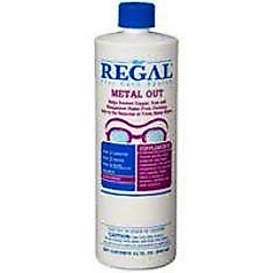 REGAL Metal Out 1 Qt. Bottle for Swimming Pools and Spas