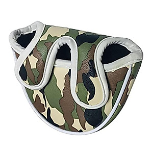 BESSTUUP Mallet Putter Cover, Mallet Putter Covers with Closure