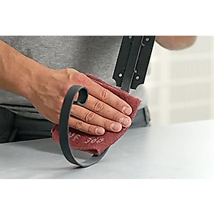 Mirka 18-118-447 25 pieces 4 1/2-Inch by 9-Inch Very Fine Scuff Pads 360 grit, red, black, grey, beige