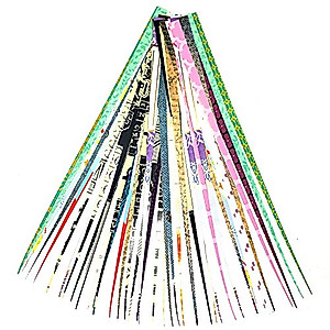 Paper Bead Strips 100 Half Inch Beading Strips for Making Paper Beads