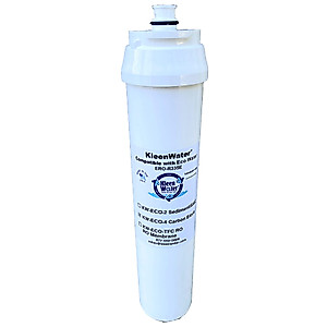 KleenWater KW-ECO-2-4-Membrane, 7208683,7208706 and 7208691 Filters Compatible with Eco Water ERO-335 Reverse Osmosis System, Made in the USA