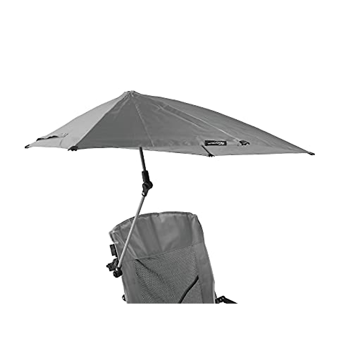 Sport-Brella Beach Chair with UPF 50+ Adjustable Umbrella, Grey