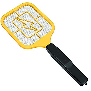 Bug Zapper Racket: Electric Fly & Mosquito Swatter Mini Handheld Battery Powered , 2 Pack from OSTAD for Total Pest Control