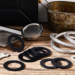 4 Pcs 1-3/4-Inch by 2-5/8-Inch Rubber Gasket for Tub Drain Shoe Tub Overflow Gasket Silicone Bathtub Drains Seal