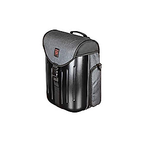 Battle Pack Hard Shell DJ Backpack -Charcoal Black