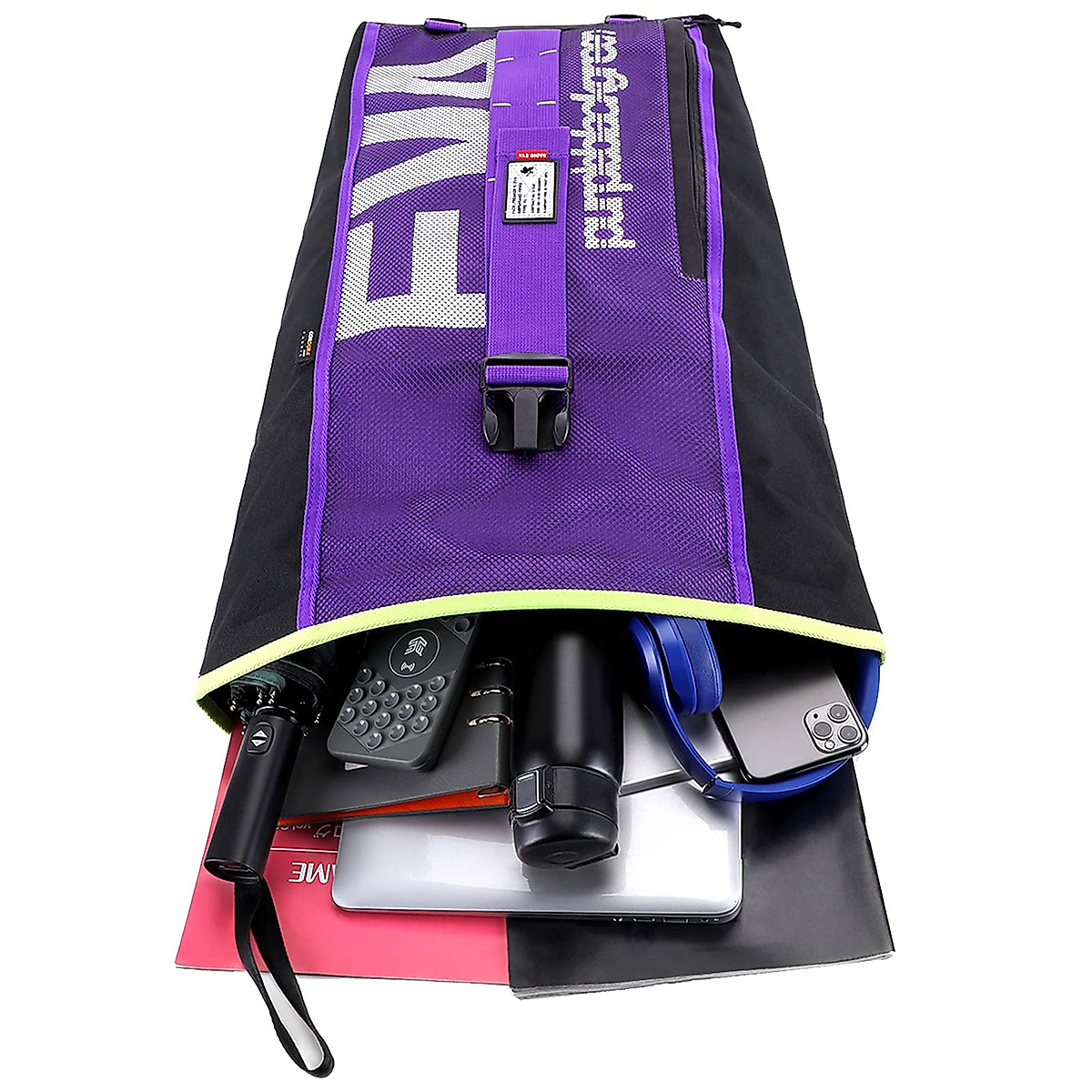 FIREFIRST Evangelion Backpack for Men & Women Water Resistant Roll Top College School Casual Daypack