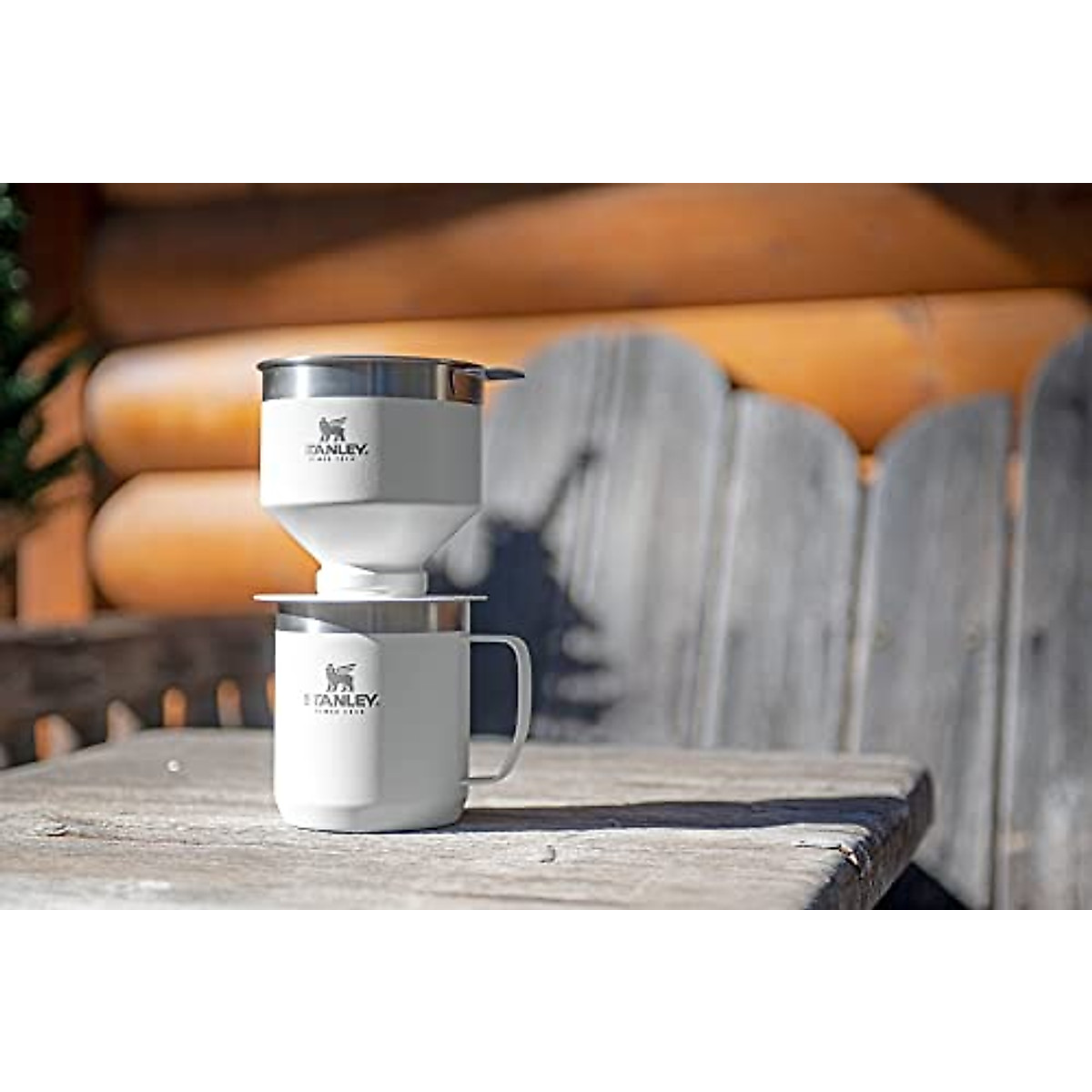 Stanley The Camp Pour Over Coffee Set, Polar, 1 set (20oz/12oz)