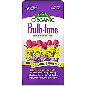 Espoma Organic Bulb-tone 3-5-3 Natural & Organic Fertilizer and Plant Food for all Spring and Fall Bulbs. 4 lb. Bag. Use for Planting & Feeding to Promote Vibrant Blooms