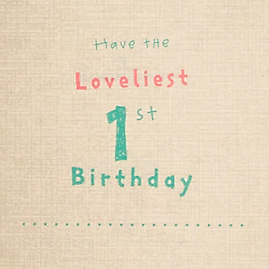 Hallmark 1st Birthday Card for Granddaughter - Cute Disney Winnie-the-Pooh Design with Keepsake Booklet