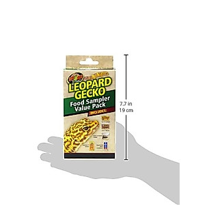 Zoo Med Laboratories SZMFSP3 Leopard Gecko Food Sampler