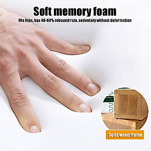 QQXX Sherpa Round Ottoman Stool,Soft Foot Stool Footrest Mushroom Shape,Dressing Makeup Chair,Velvet Upholstered Ottoman Pouf,Comfortable Seat for Living Room, Bedroom, Entrance Sofa Stool