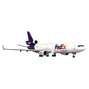 DBEIXIWEI 1:100 Scale FedEx MD-11 Air Plane 3D Paper Model Plane Paper Model Aircraft Unassembled Kit