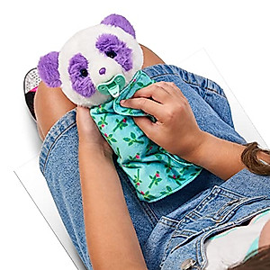 Little Live Pets - Cozy Dozys: Petals The Panda | Interactive Plush Toy Panda. 25+ Sounds and Reactions. Magical Eye Movement. Blanket, Pacifier for Kids Ages 4+