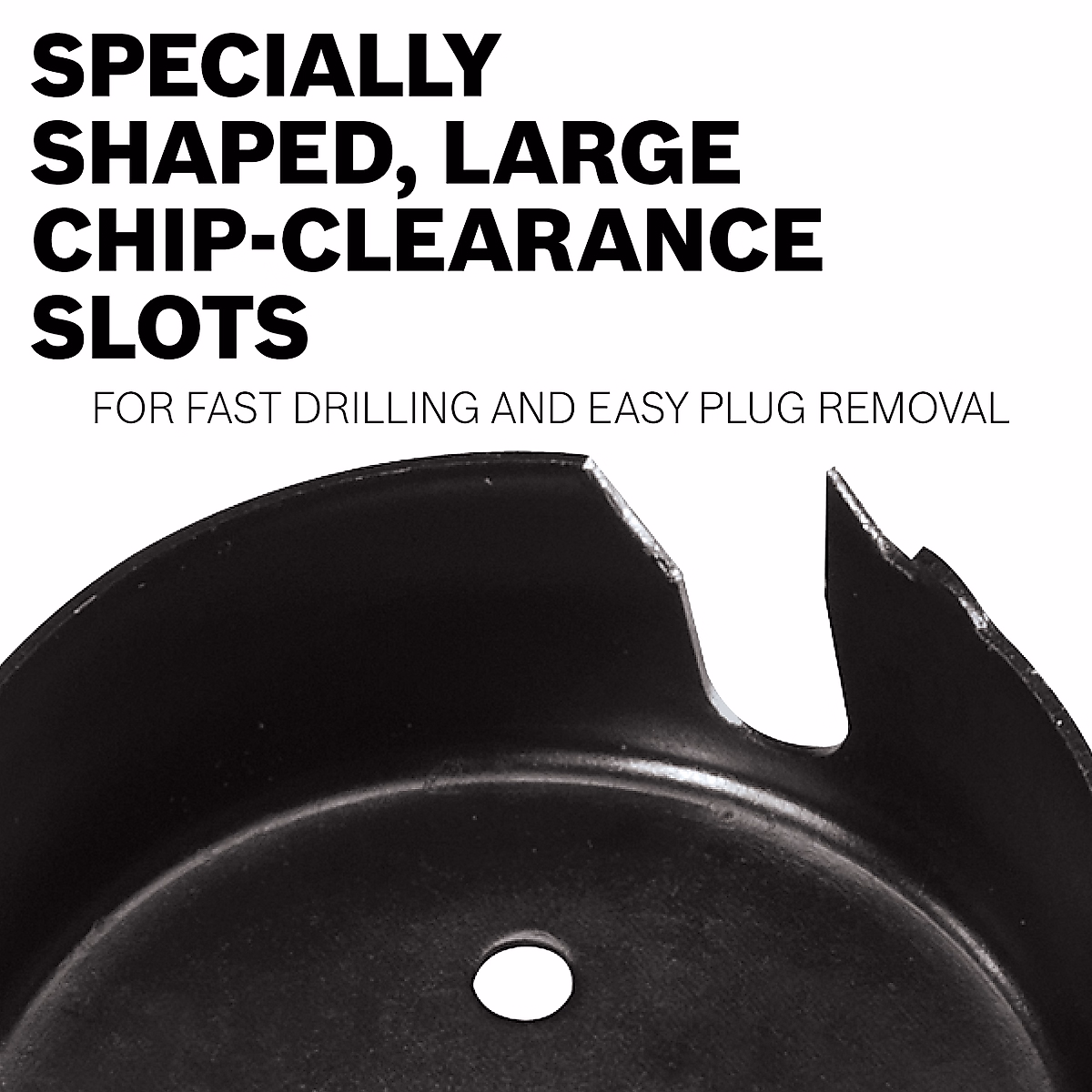 BOSCH HCS100 1 in. Edge Wood Hole Saw with Arbor